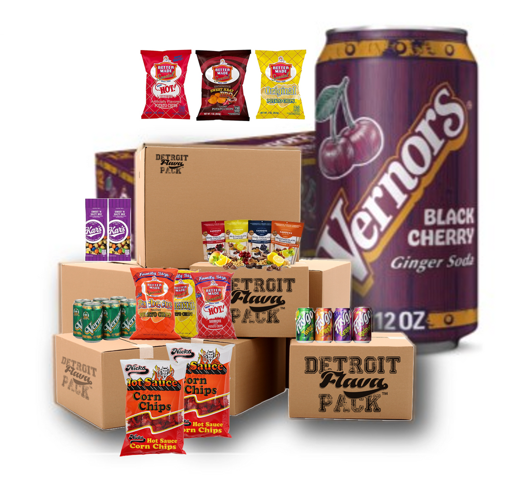 Black Cherry Vernors Pack – Detroit Flava Pack