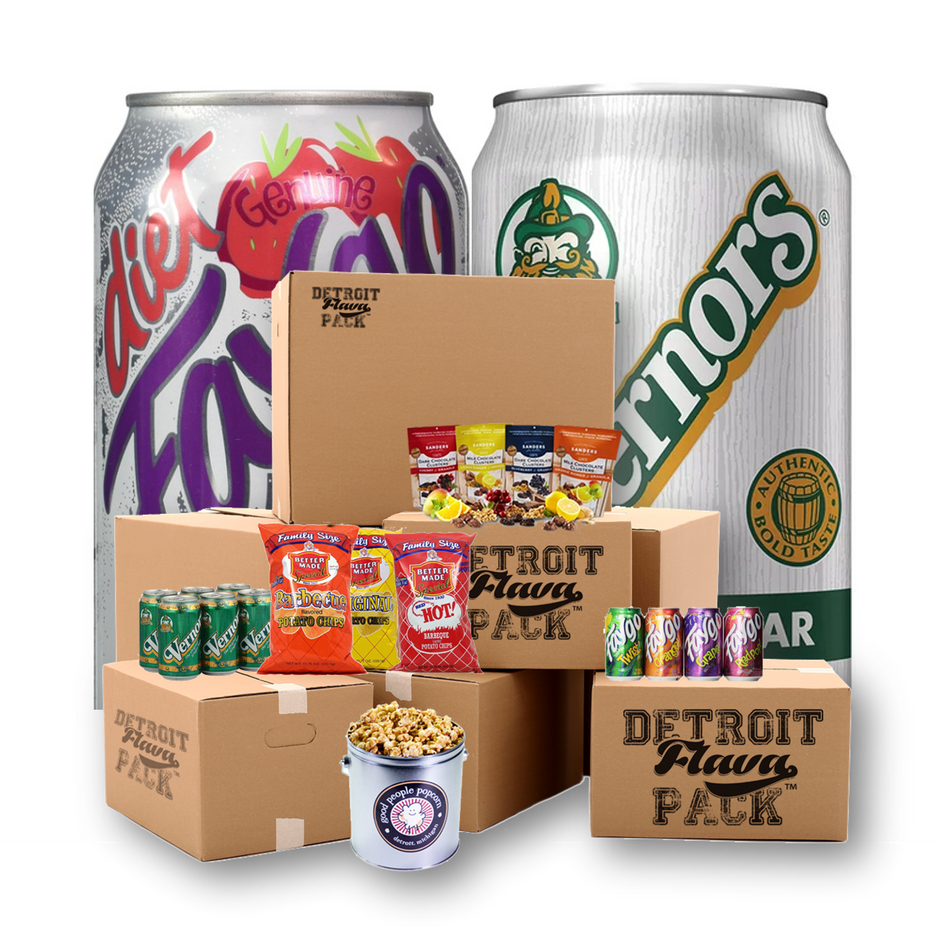 Detroit Flava Pack | Homegrown Detroit Snacks | We Ship Worldwide