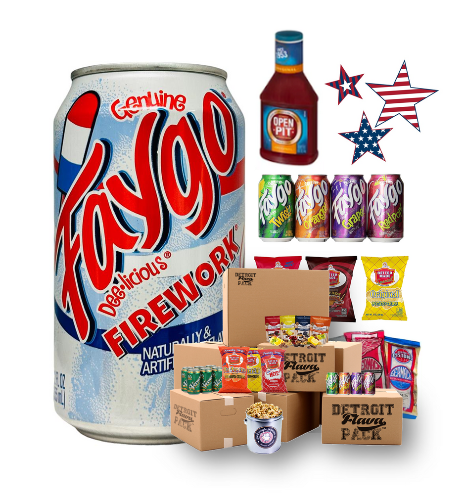 Detroit Flava Pack | Homegrown Detroit Snacks | We Ship Worldwide