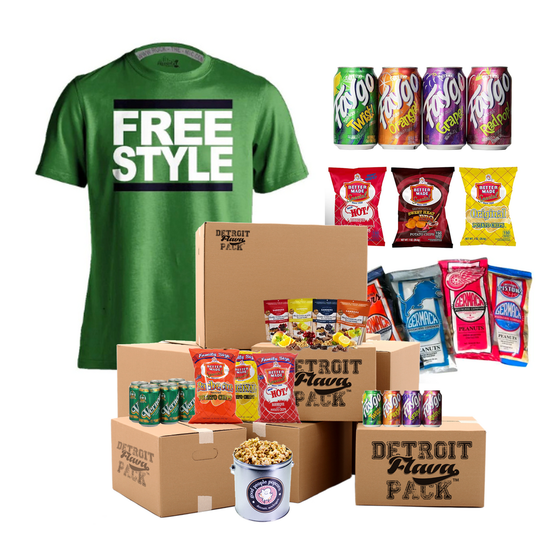Detroit Flava Pack | Homegrown Detroit Snacks | We Ship Worldwide
