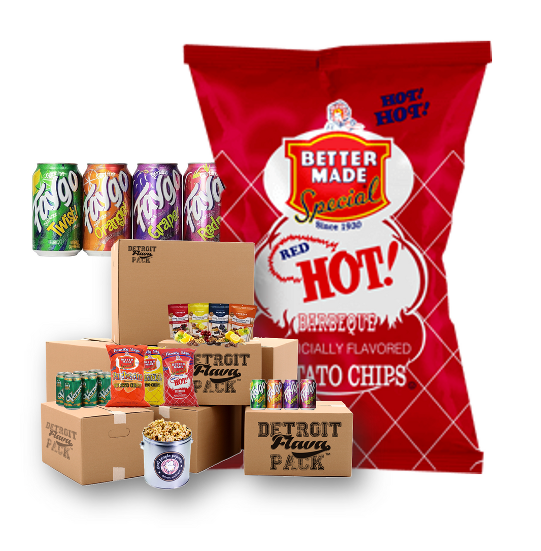 Detroit Flava Pack | Homegrown Detroit Snacks | We Ship Worldwide